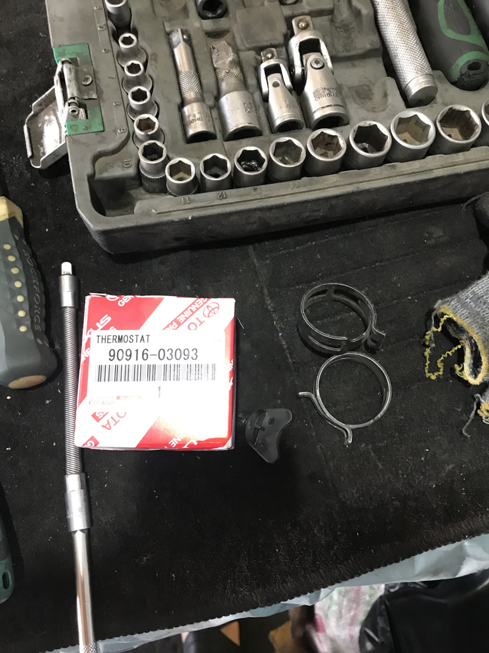 9091603093 Термостат TOYOTA LEXUS | Запчасти на DRIVE2