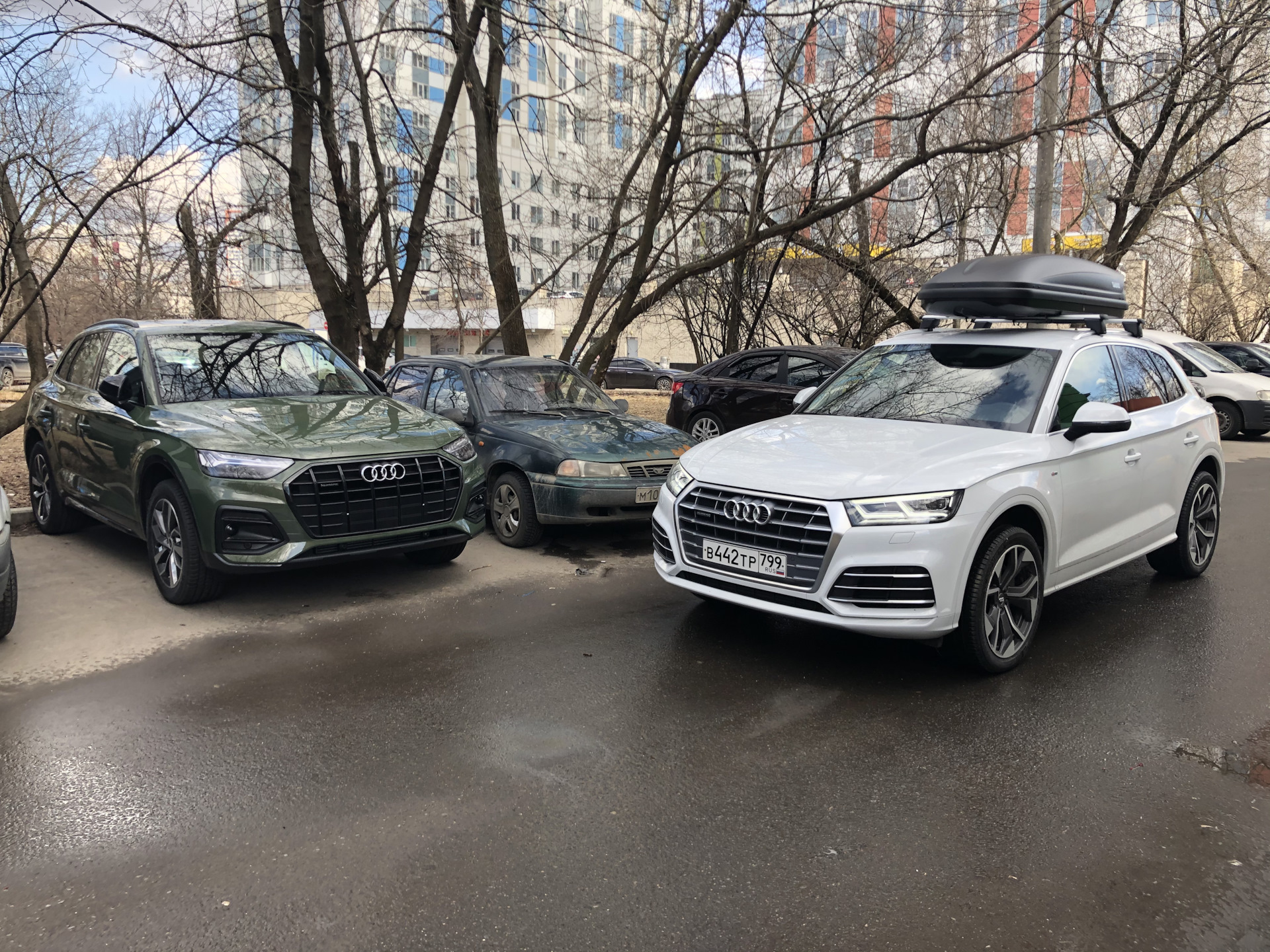 New vs. old — Audi Q5 (2G), 2 л, 2019 года | наблюдение | DRIVE2
