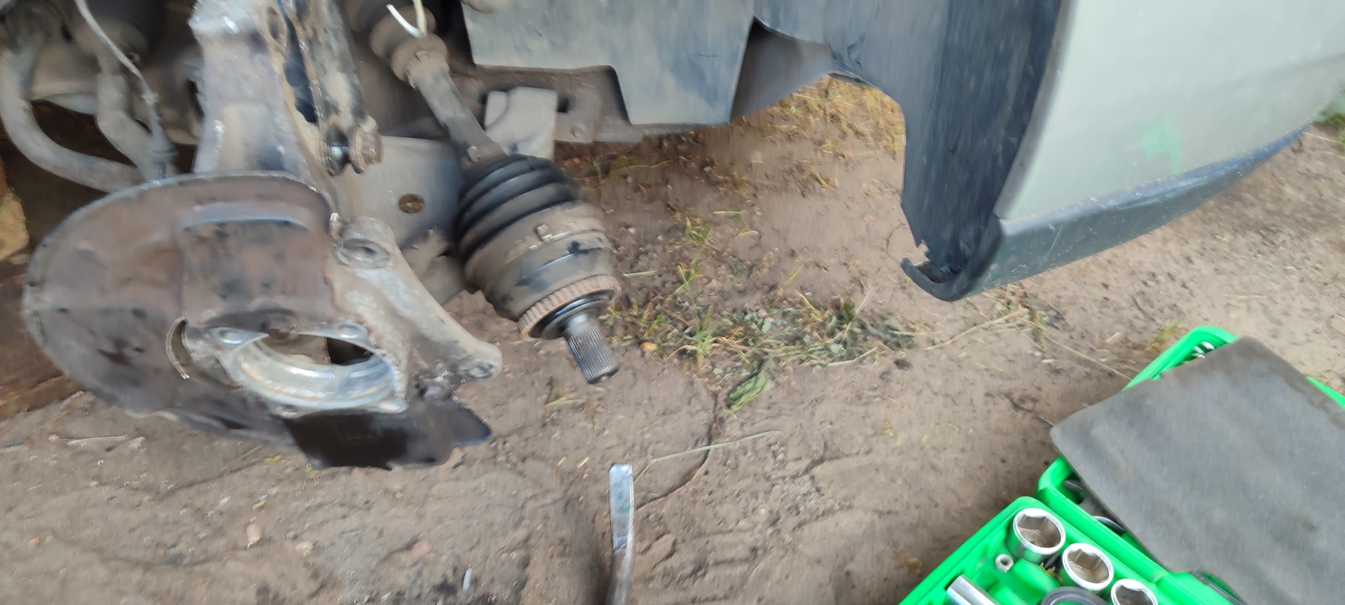 Передняя ступица — Volvo S60 (1G), 2,3 л, 2003 года | своими руками ...