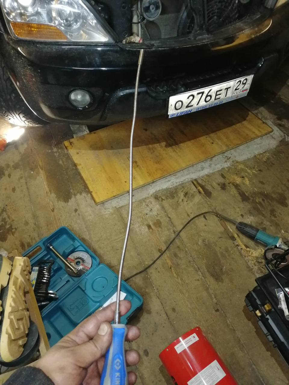 Замена клапанной крышки Киа Соренто 2.5 2008 год — KIA Sorento (1G), 2 ...