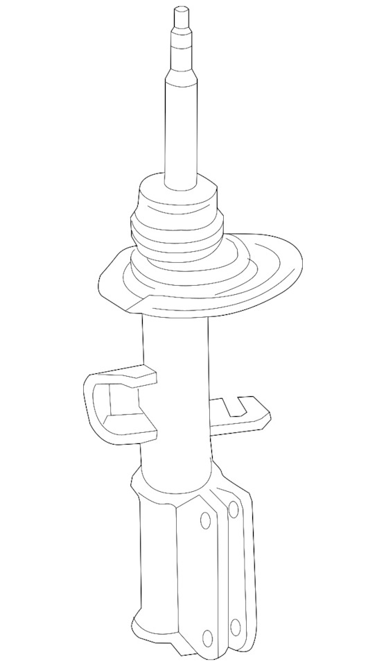 31306754341 Амортизационная стойка Л Пд BMW | Запчасти на DRIVE2