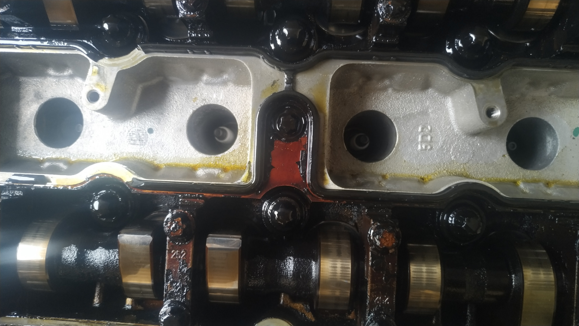 Нужна помощь зала или замена клапанной крышки. — Opel Zafira A, 1,8 л ...