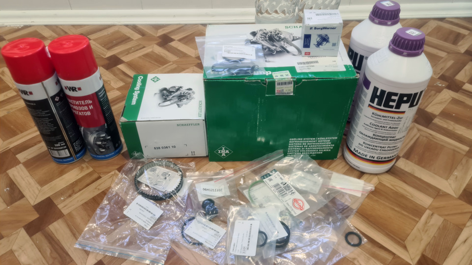 Помпа — Audi A4 Allroad (B8), 2 л, 2009 года | своими руками | DRIVE2