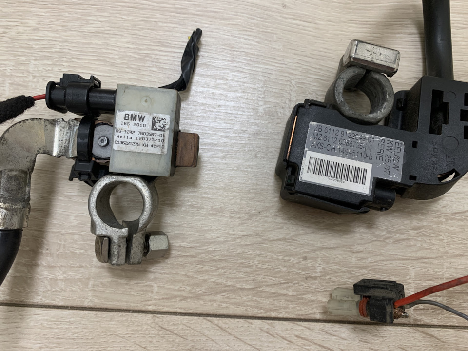 Клеммы IBS — BMW 5 series (E60), 3 л, 2003 года | запчасти | DRIVE2