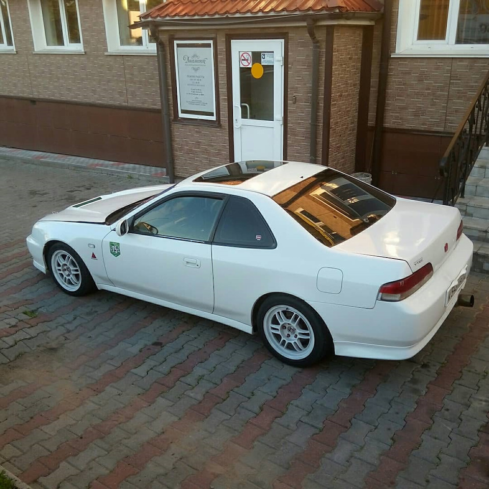 Драг в Золотой Долине 2019 — Honda Prelude (BB5/BB6/BB7/BB8/BB9), 2,2 л ...