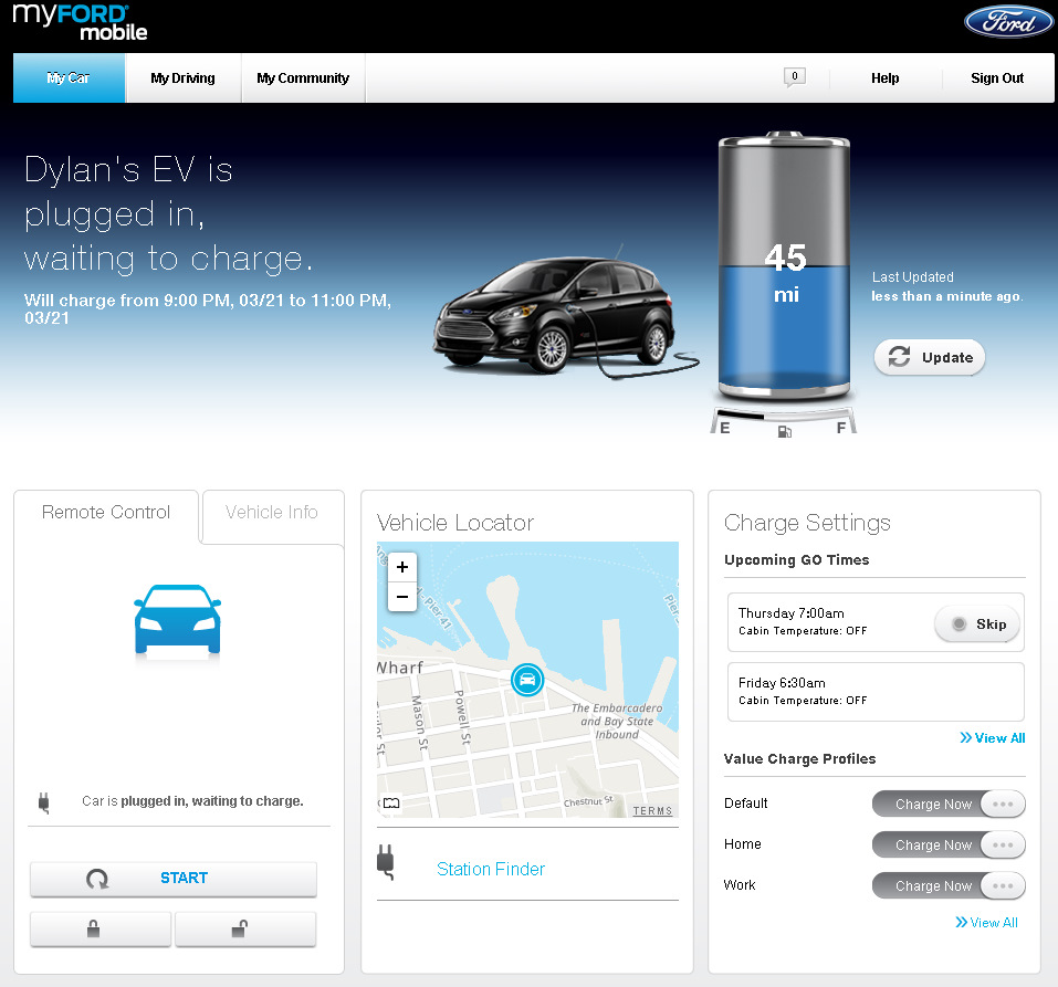 MyFord Mobile не буде працювати з 22/01/2022 — Ford Focus Electric ...