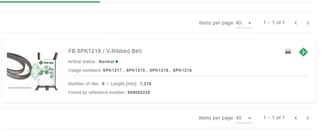 Ремень генератора IVECO 504092335 — Iveco Daily (6G), 3 л, 2021 года ...