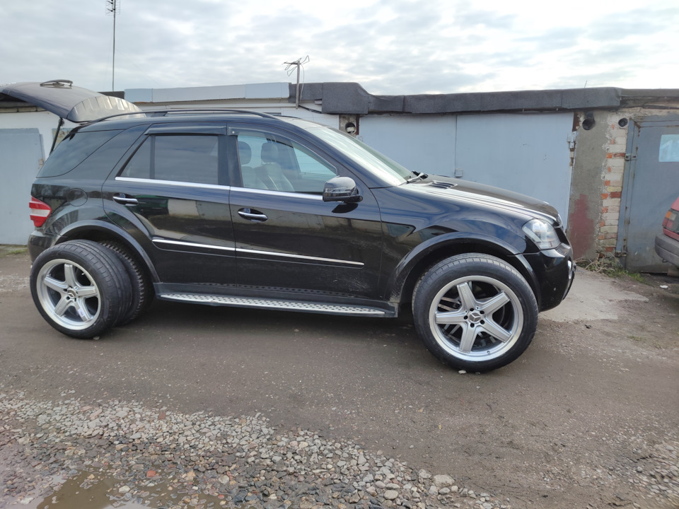 Летние ботинки — Mercedes-Benz M-Class (W164), 3,2 л, 2008 года ...