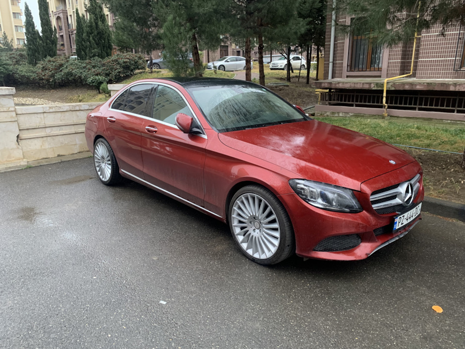 Всё как у людей. Диски Maybach 19". — Mercedes-Benz C-Class (W205), 2 л ...
