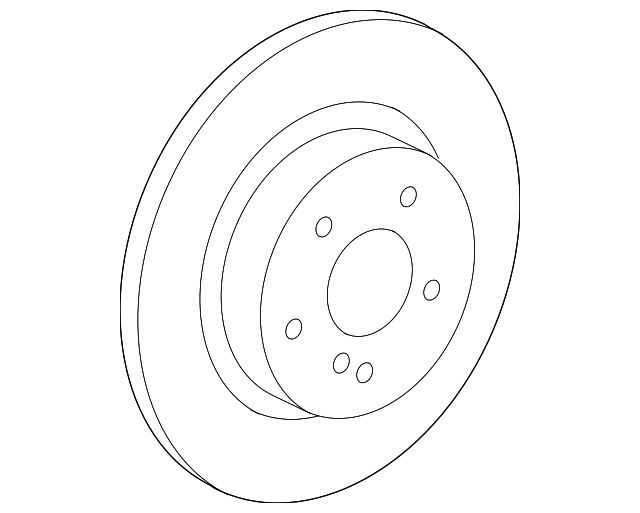 A1664230500 Диск тормозной Mercedes | Запчасти на DRIVE2