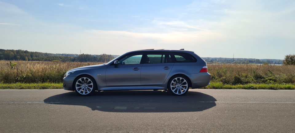 166 стиль — BMW 5 series Touring (E61), 2 л, 2008 года | колёсные диски ...