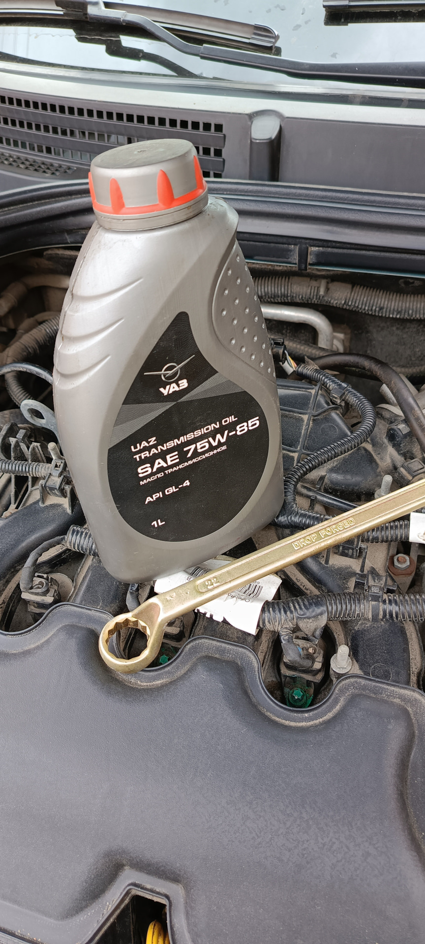 UAZ 75w85 — Lada Vesta SW Cross (1G), 1,6 л, 2020 года | своими руками ...