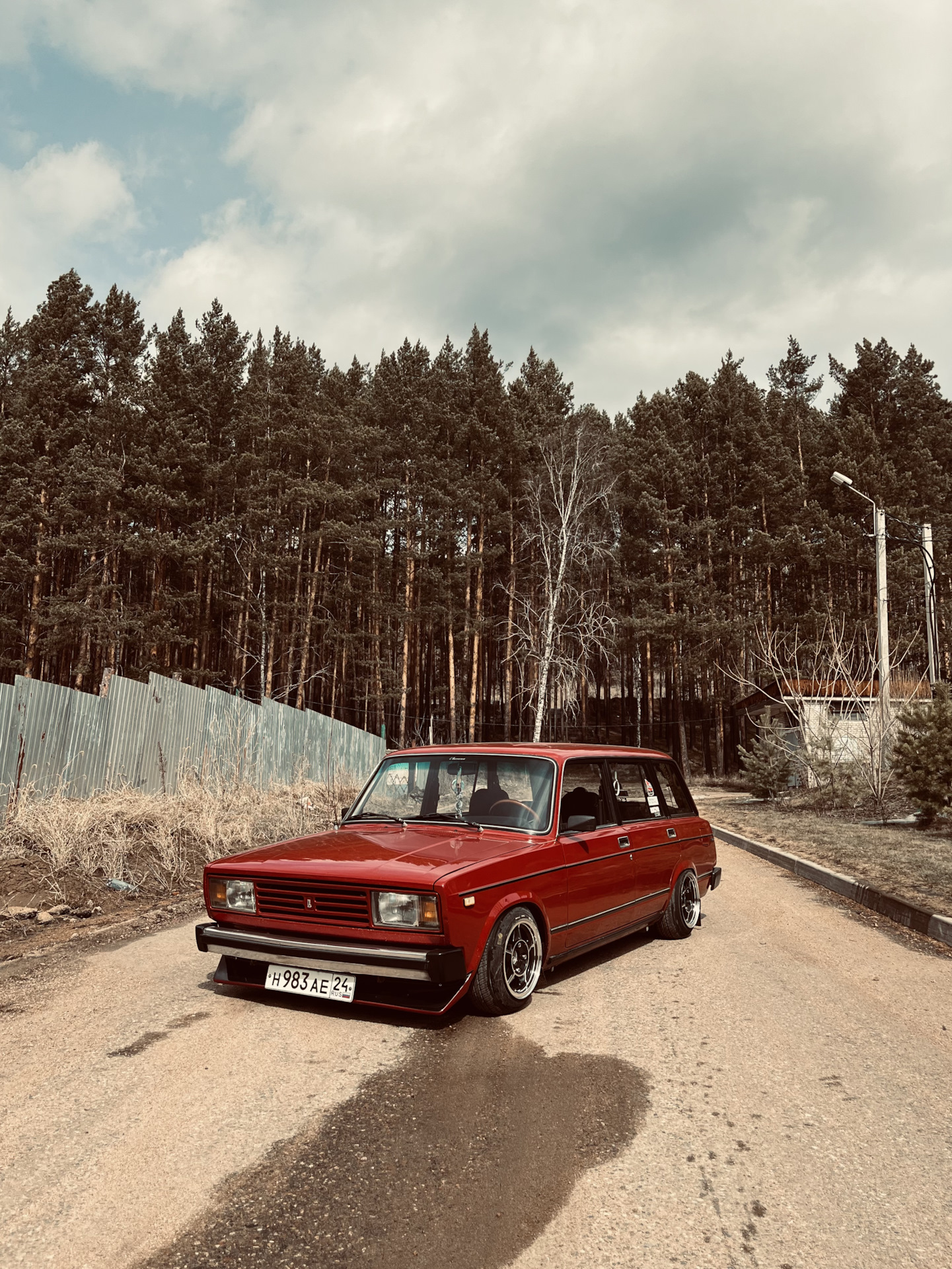 Дропнул жопку — Lada 2104, 1,5 л, 1994 года | колёсные диски | DRIVE2