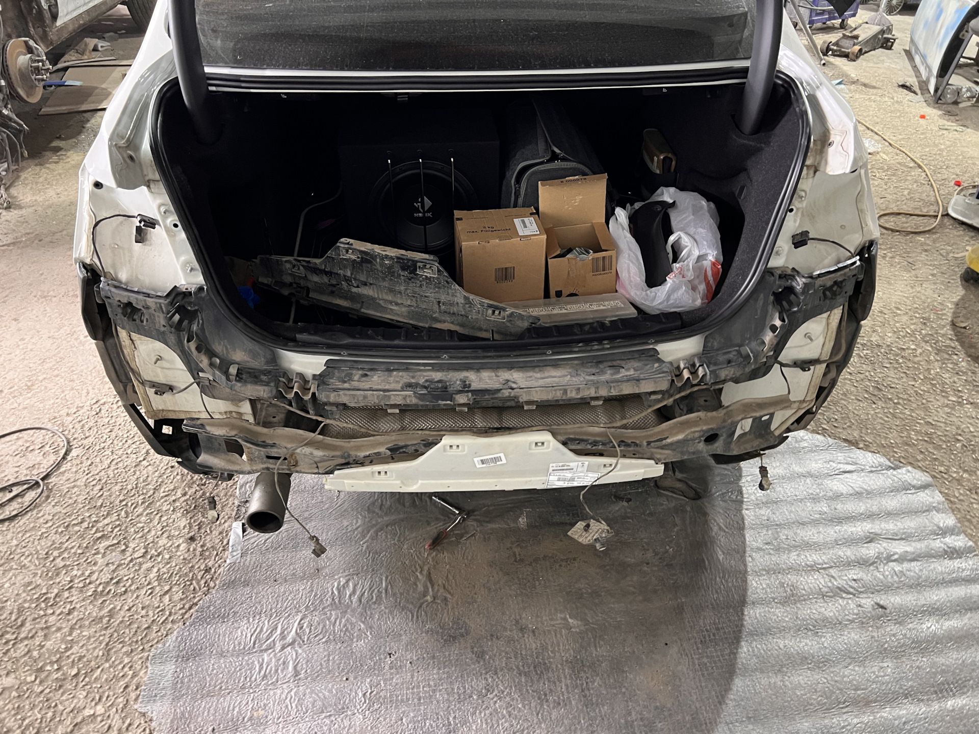 Бампера — BMW 3 series (F30), 2 л, 2013 года | просто так | DRIVE2