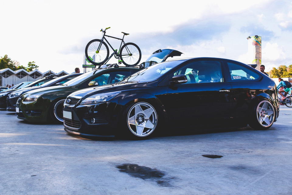 Slammest 2. #FordCrew — Ford Focus Hatchback II, 2 л, 2008 года | встреча | DRIVE2