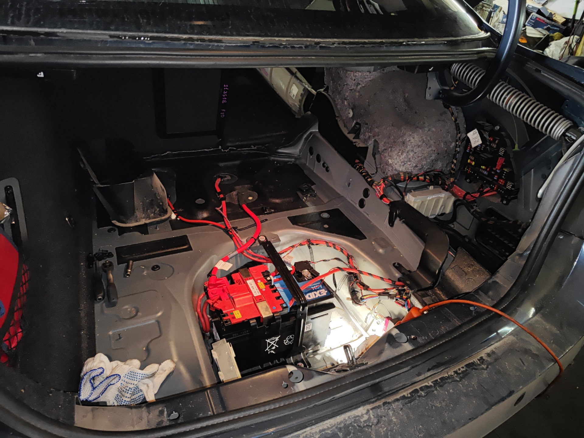 Дооснащение опцией 2VB RDC вместо RPA — BMW 5 series (F10), 2 л, 2011 ...