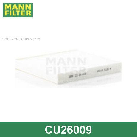 FP26009 Фильтр салонный MANN FILTER | Запчасти на DRIVE2