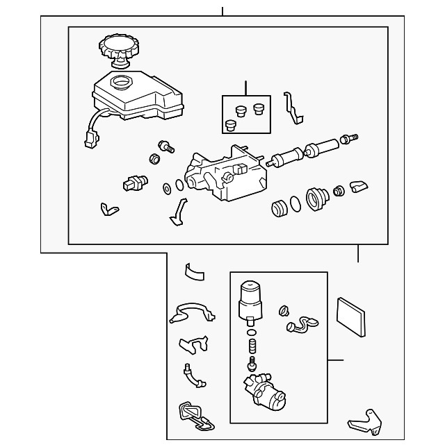4705060010 Цилиндр тормозной главный TOYOTA LEXUS | Запчасти на DRIVE2