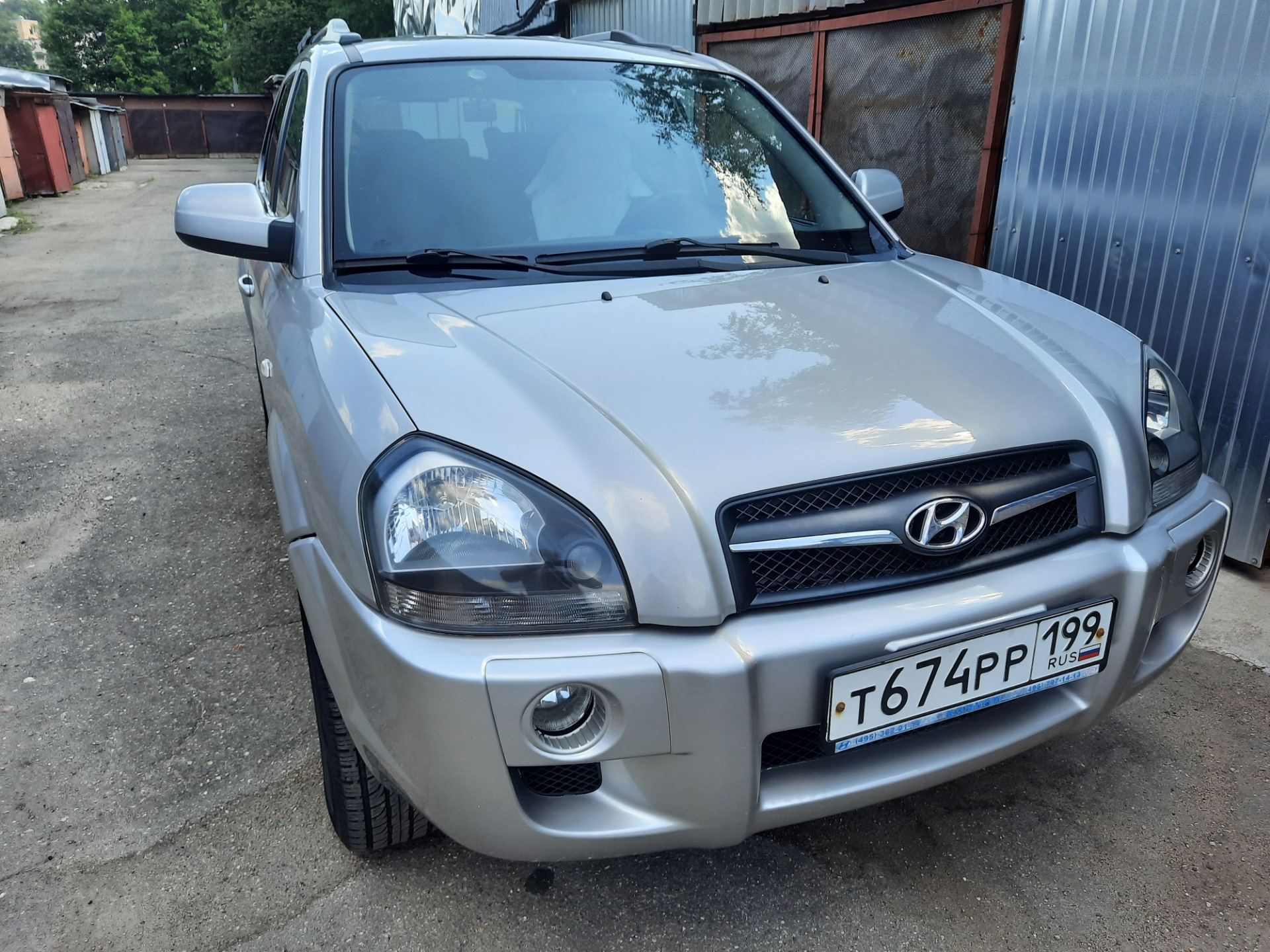 Продан — Hyundai Tucson (JM), 2 л, 2008 года | продажа машины | DRIVE2