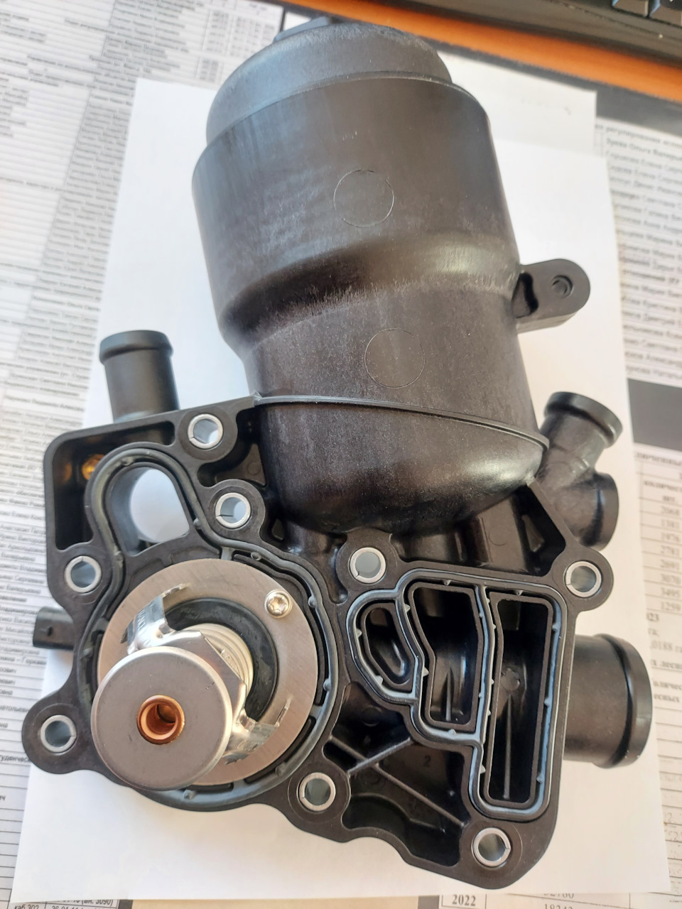 Замена корпуса масляного фильтра + плановое ТО — Audi A7 Sportback (1G ...