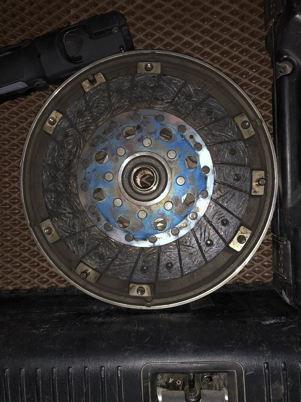 Замена Маховика, замена сцепления. — Hyundai Sonata IV (EF), 2,7 л ...