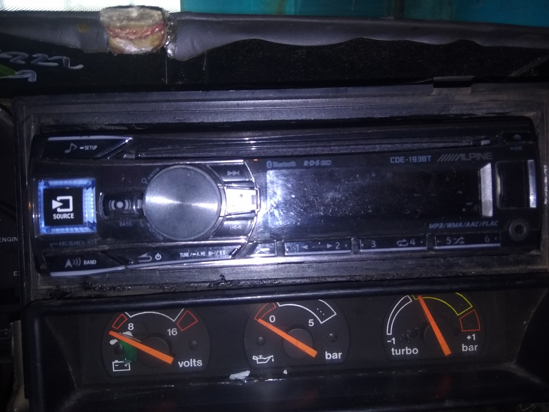 Приобрёл Автомагнитолу Alpine CDE-193BT — Volvo 480, 1,7 л, 1993 года ...