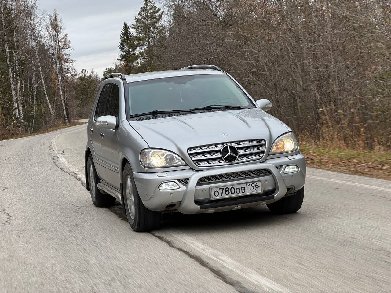 Сняли маленькое видео про мою МЛ-ку — Mercedes-Benz M-Class (W163), 3,7 ...