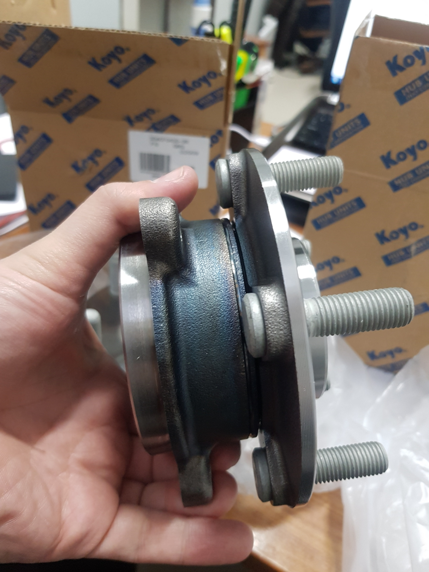 Передние ступичные подшипники — Mazda CX-5 (1G), 2,5 л, 2013 года ...