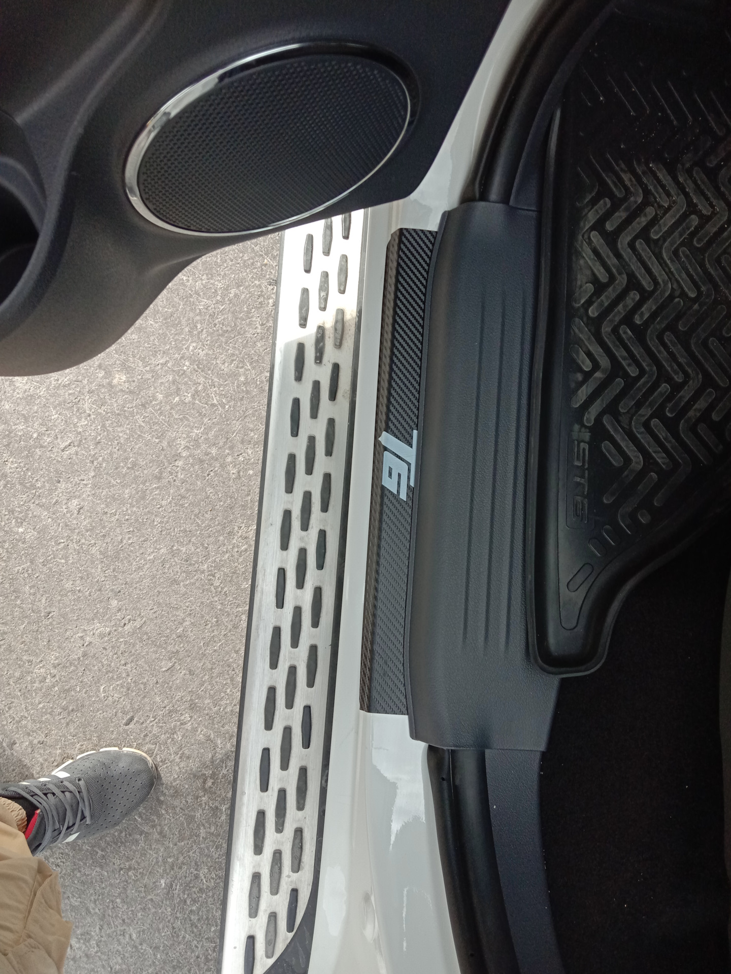 Наклейки порогов — Sollers ST6, 2 л, 2024 года | наблюдение | DRIVE2