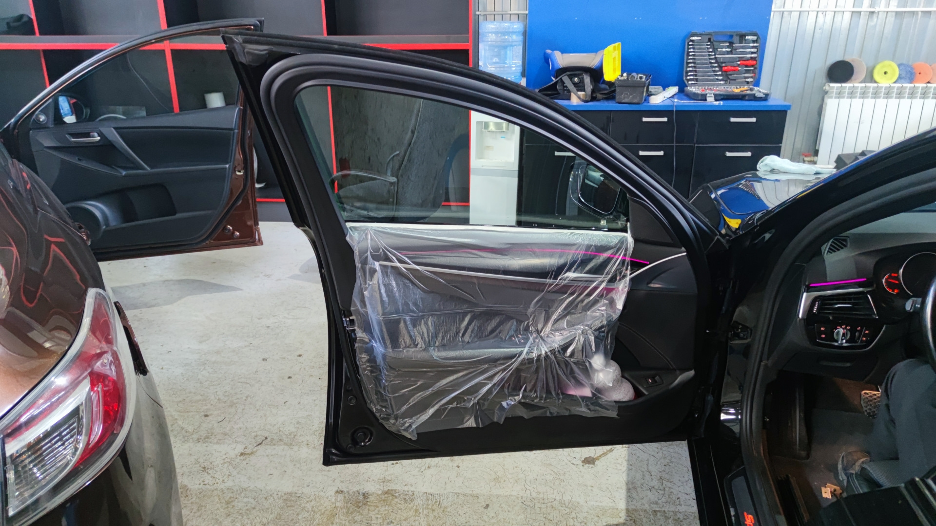 Тонирование Llumar AIR 80 BL SR HPR — BMW 5 series (G30), 2 л, 2017 ...