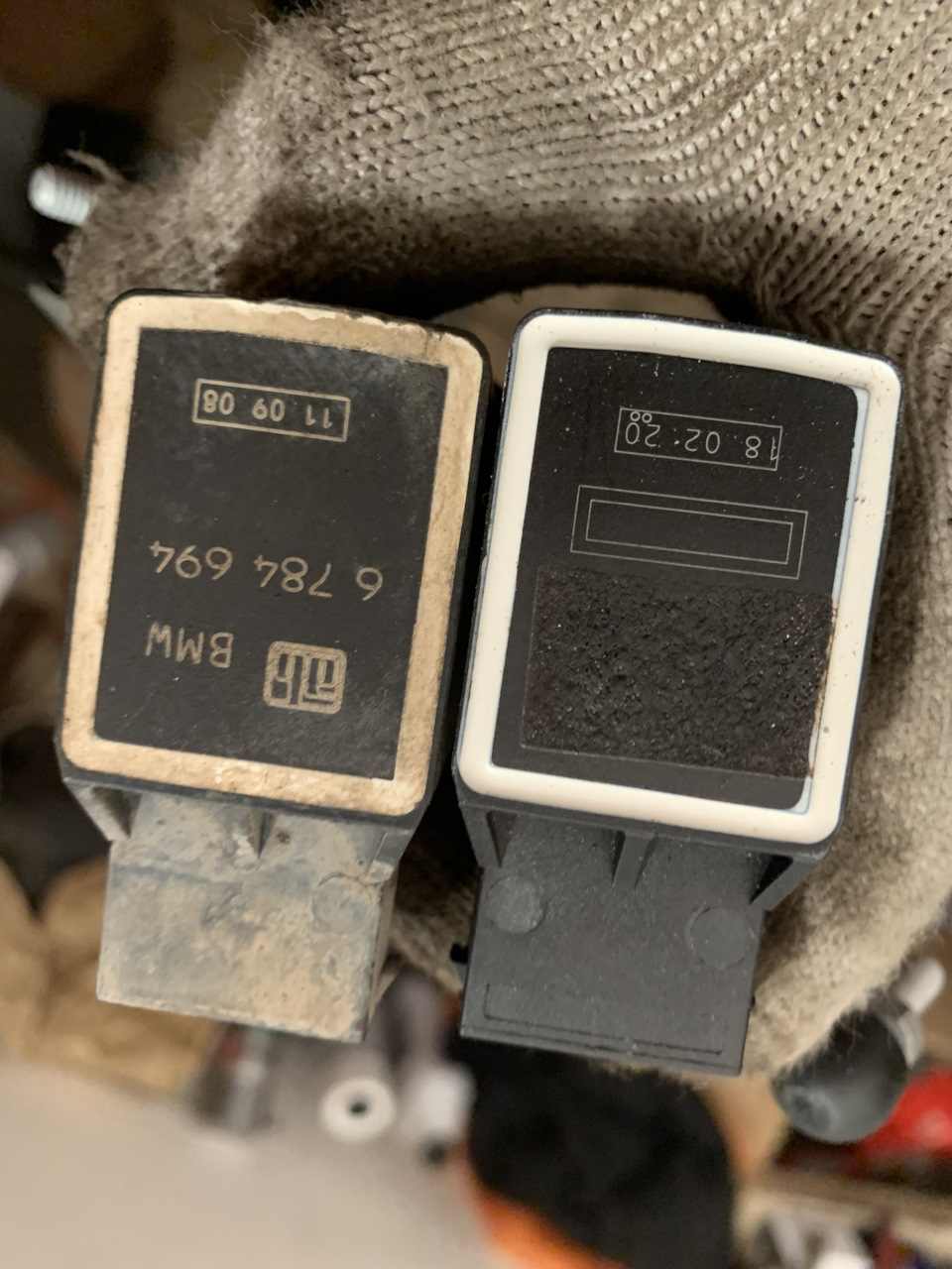 Датчик коректора фар. — BMW 5 series (E60), 2 л, 2008 года | поломка ...