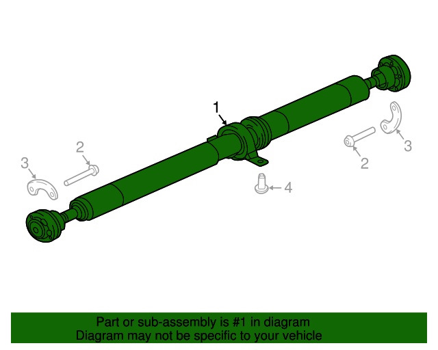 LR141515 Drive Shaft Assembly Jaguar Land Rover | Запчасти на DRIVE2