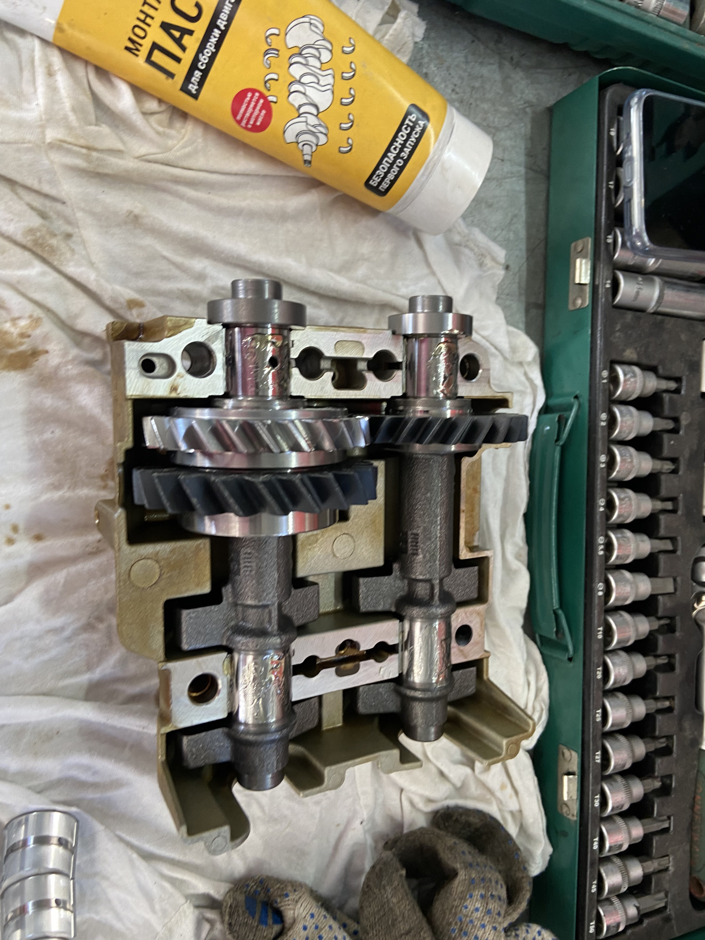 Замена балансировочных валов — Toyota Camry (XV40), 2,4 л, 2008 года ...