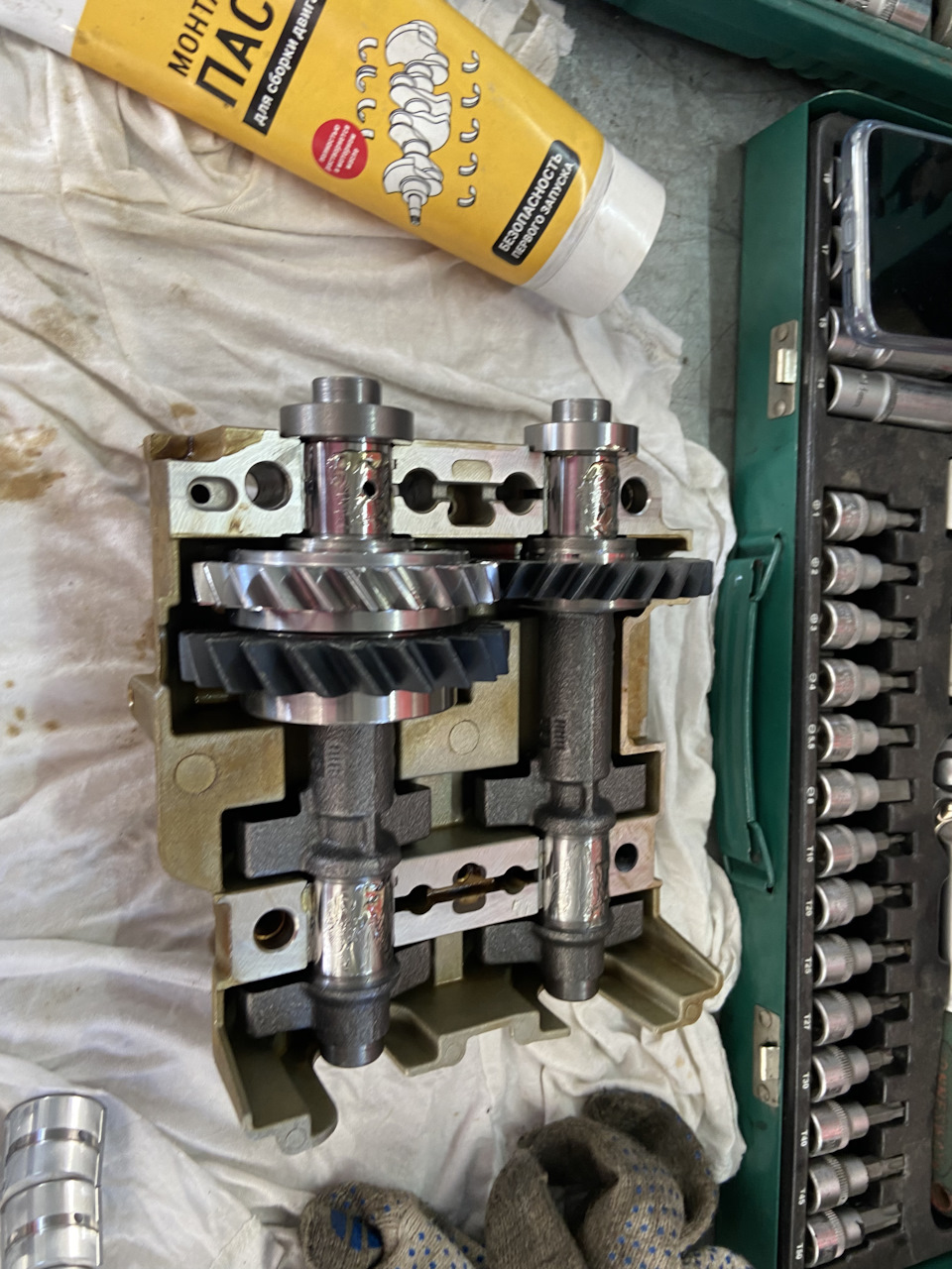 Замена балансировочных валов — Toyota Camry (XV40), 2,4 л, 2008 года ...