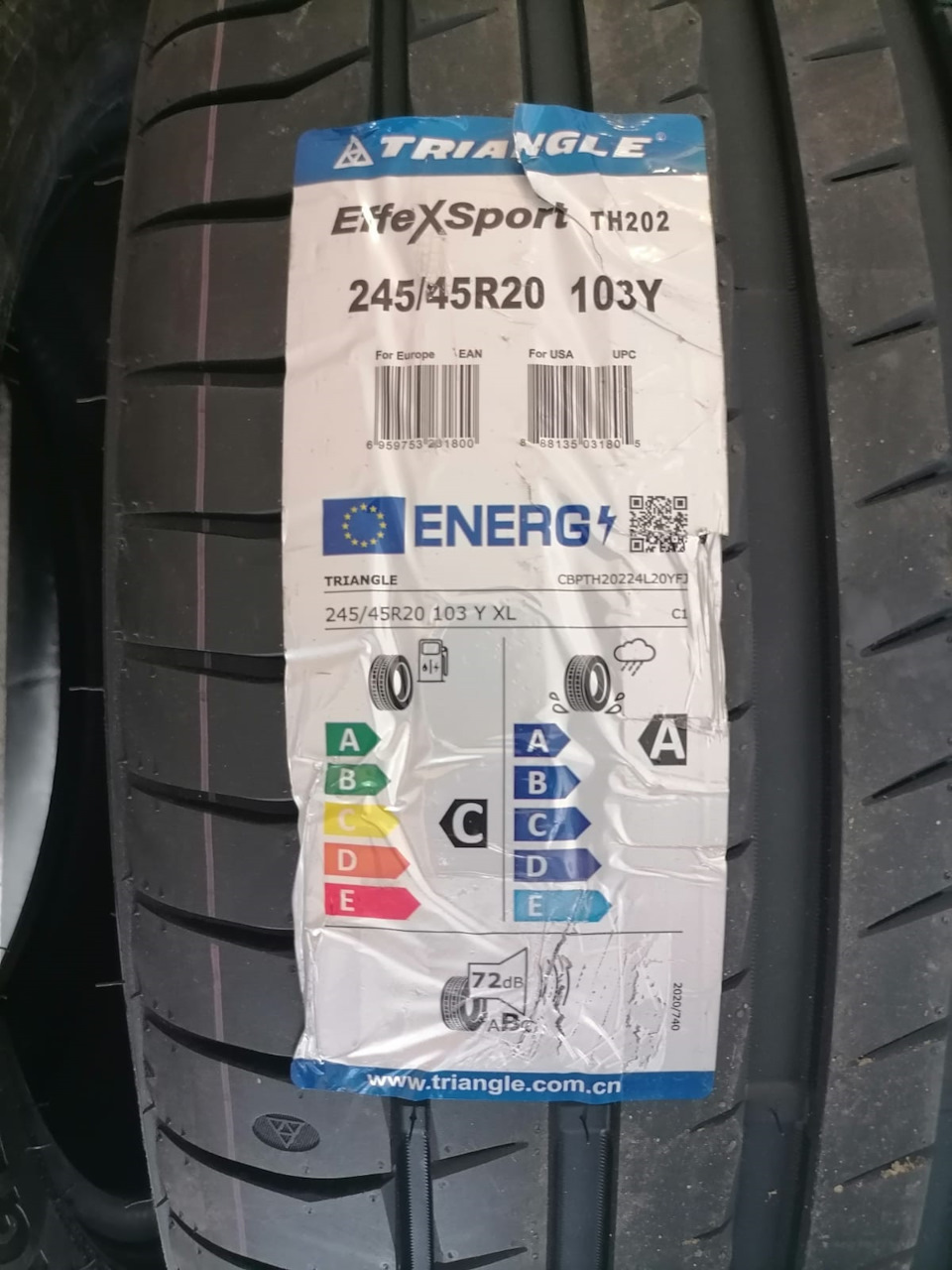 Triangle EffeXSport TH202 245/45 R20 103 XL — Land Rover Range Rover ...