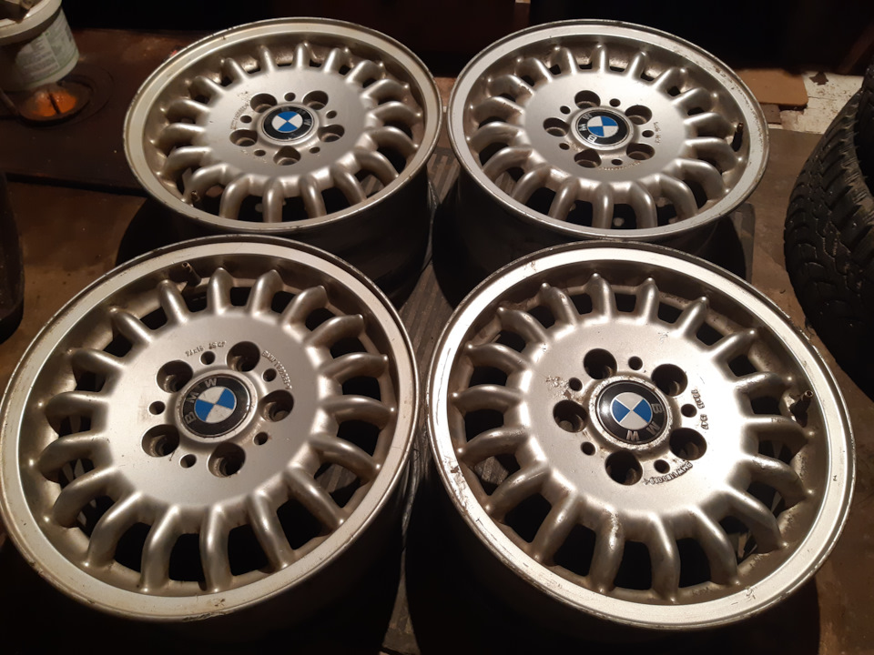 Литые диски BMW 7Jx15 ET47 5x120 на BMW 3 series (E36), BMW 3 series ...