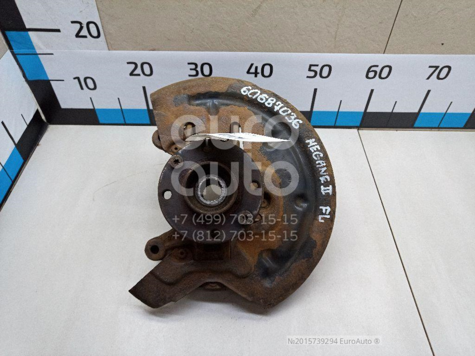 8200297026 Кулак поворотный передний левый RENAULT | Запчасти на DRIVE2