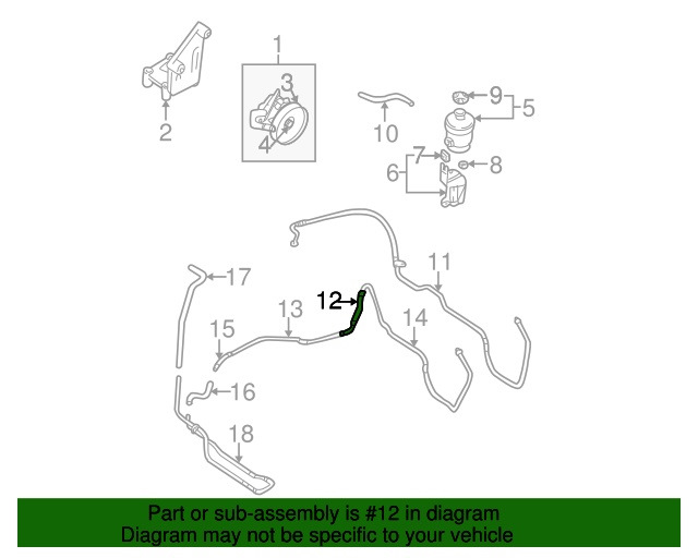 5756026300 Трубка тормозной системы KIA HYUNDAI | Запчасти на DRIVE2
