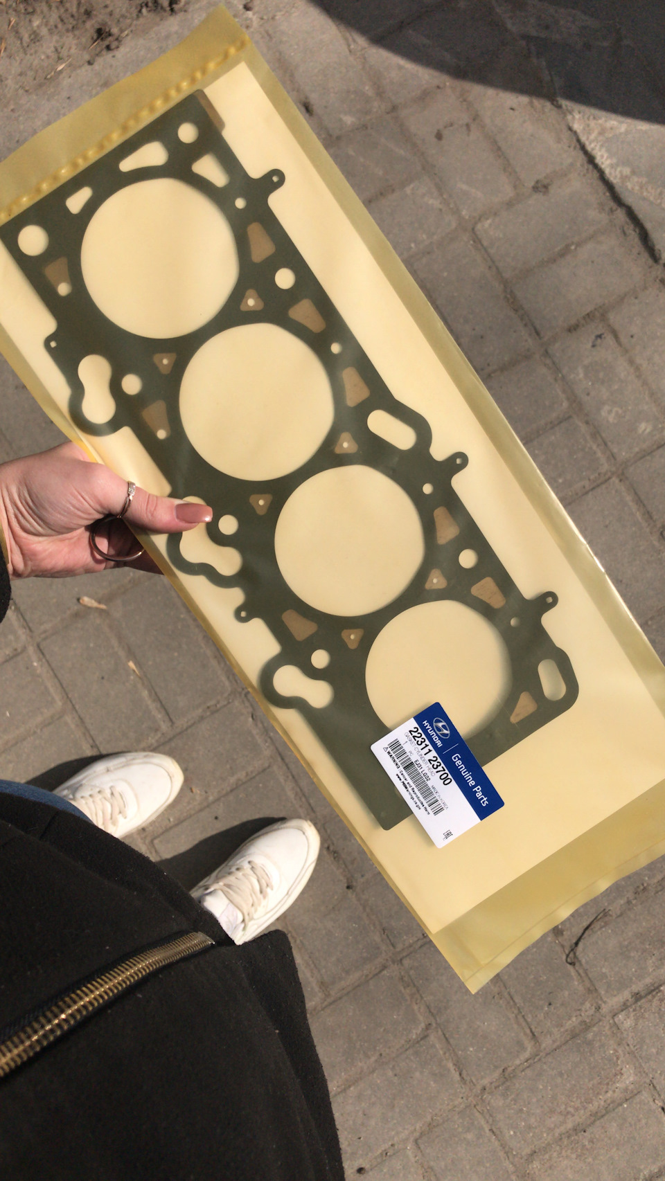 2231123700 Прокладка гбц KIA HYUNDAI | Запчасти на DRIVE2