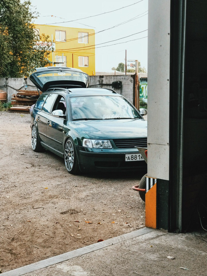 BBS RS 800 Madras Passat W8 — Volkswagen Passat Variant (B5), 1,8 л ...