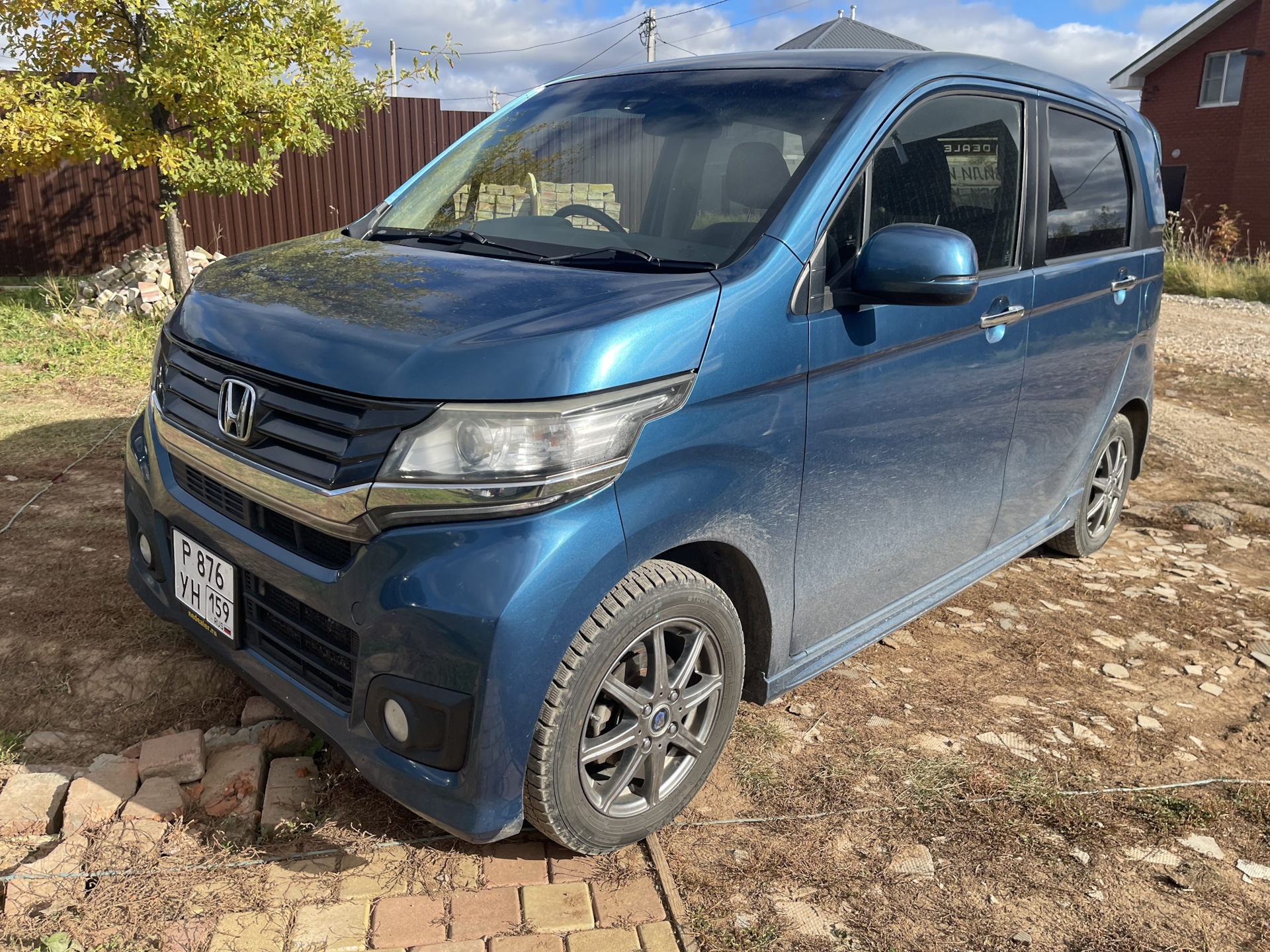 Мысли о R15 не покидают мою голову — Honda N-WGN (1G), 0,7 л, 2014 года | шины | DRIVE2