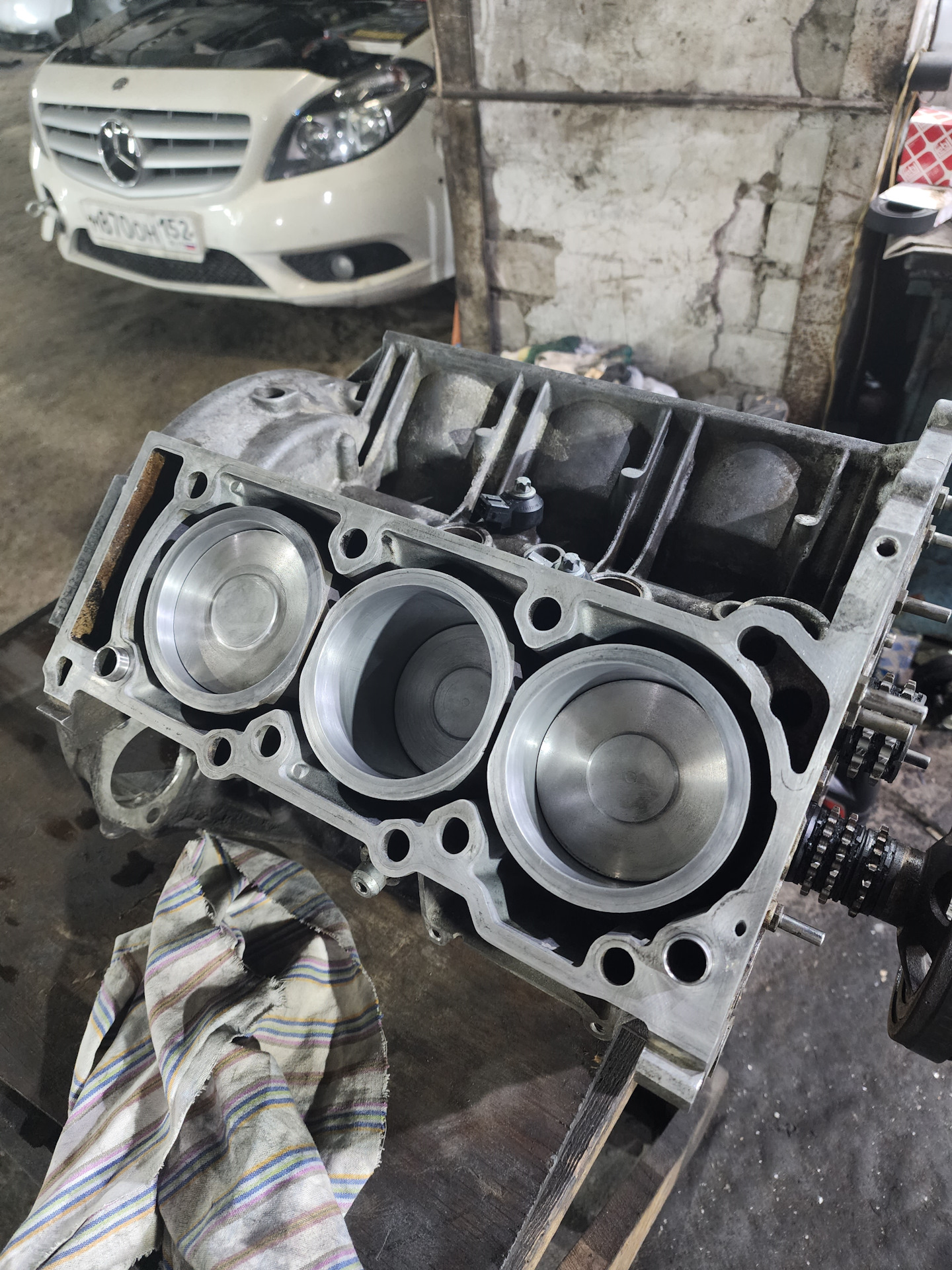 Увеличение объема m112 из 2.6 в 3.3 без расточки и гильзовки — DRIVE2