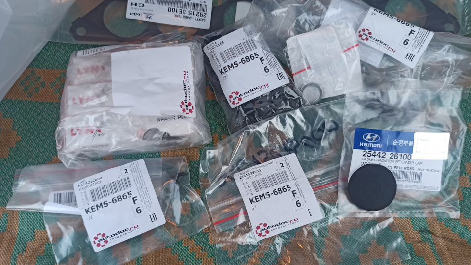 Первые доделки переделки — Hyundai Santa Fe (2G), 2,7 л, 2006 года ...