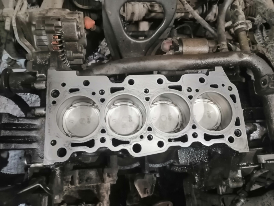 Прокладка ГБЦ (как делать НЕЛЬЗЯ) — Mitsubishi Mirage V, 1,5 л, 1997 ...