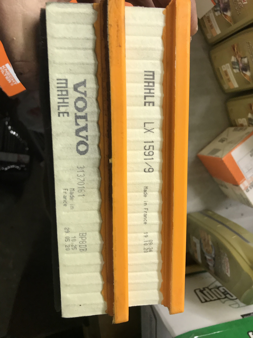 LX15919 Воздушный фильтр MAHLE KNECHT | Запчасти на DRIVE2