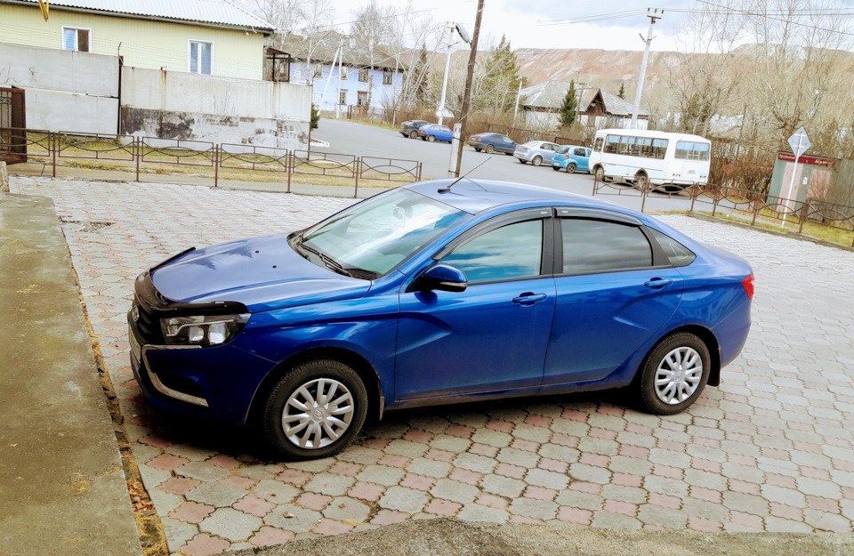 Скоро зима !)) — Lada Vesta (1G), 1,6 л, 2020 года | шины | DRIVE2