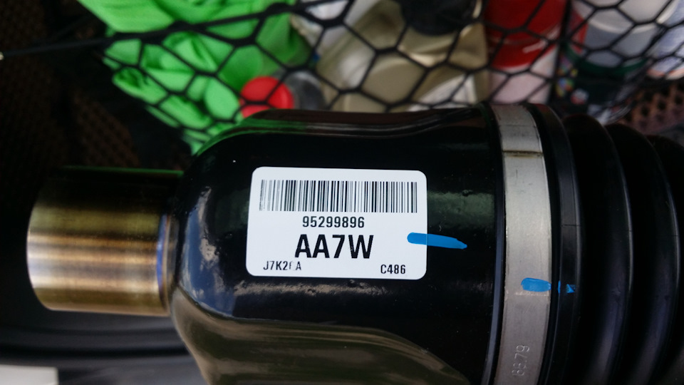 95299896 ПРИВОДНОЙ ВАЛ КОЛЕСА В СБОРЕ GM | Запчасти на DRIVE2