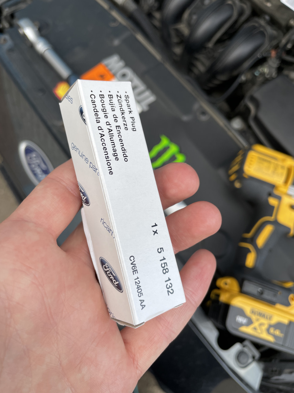 5158132 Свеча зажигания / 2,0/2,3/2,5 Duratec/Dohc 07~ Ford | Запчасти ...