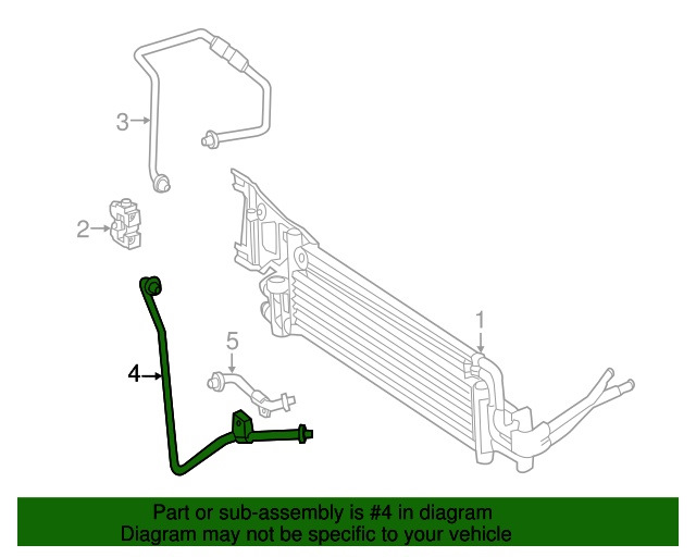 A2045281024 Трубка масляная Mercedes | Запчасти на DRIVE2