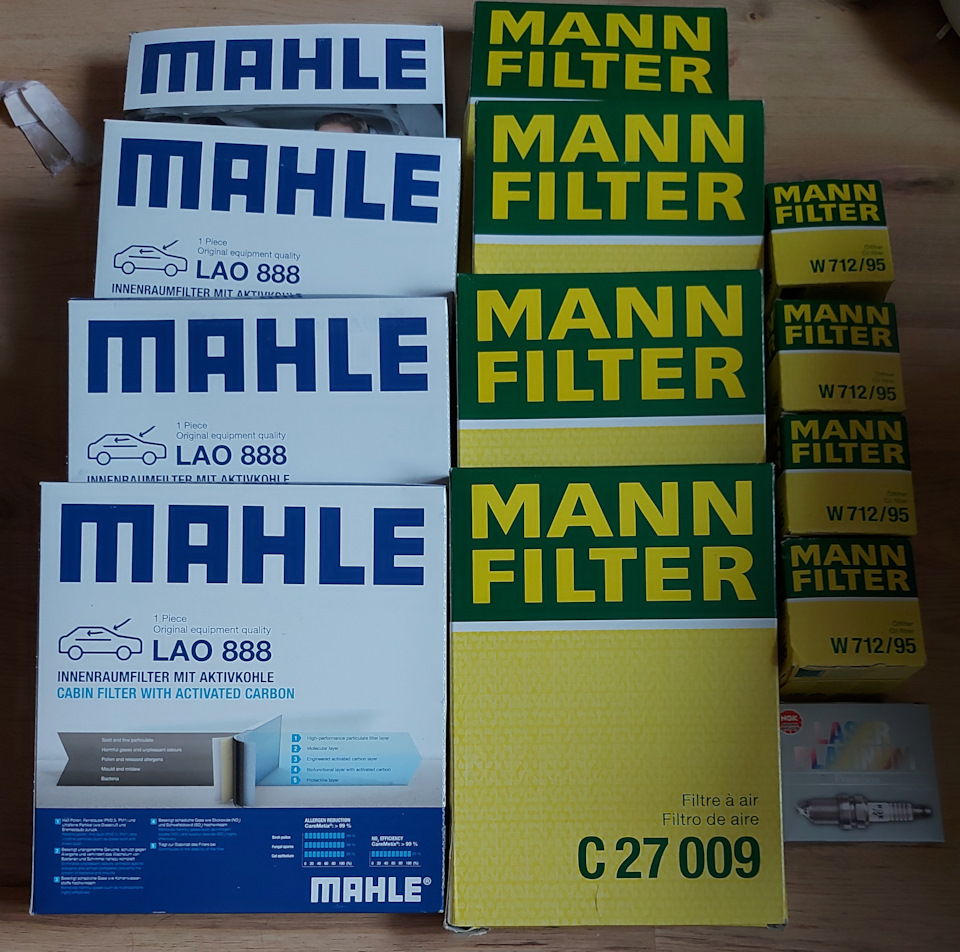 #12. Запчасти из Германии — Skoda Karoq, 1,4 л, 2021 года | расходники | DRIVE2